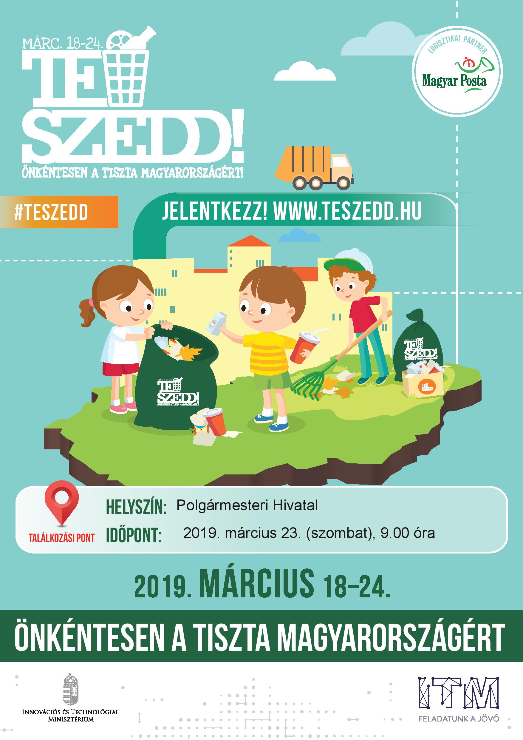 TeSzedd – Önkéntesen a tiszta Magyarországért! | Ráckeresztúr Község ...